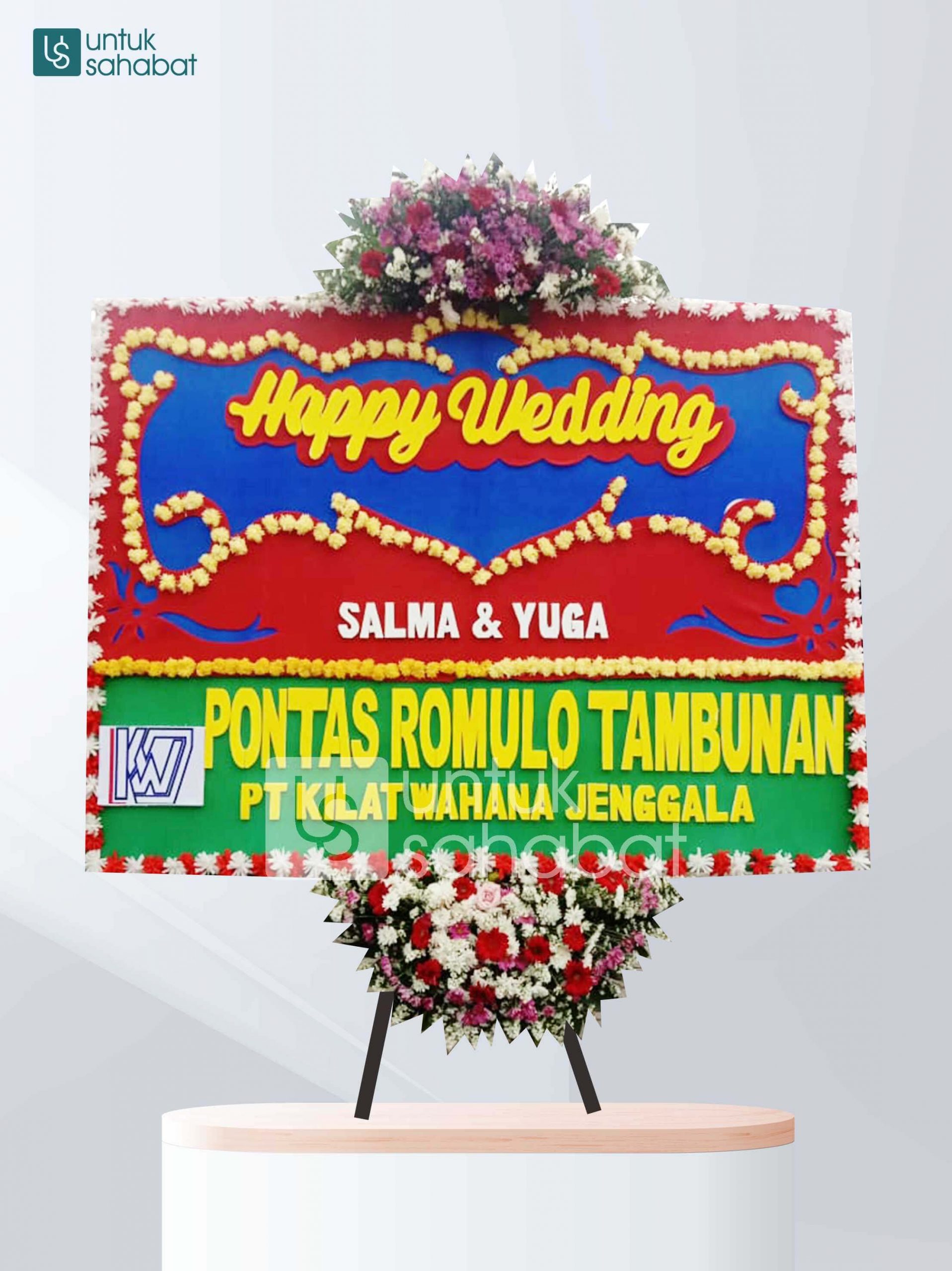 Karangan Bunga Wedding Bandung 10 - Florist & Karangan Bunga Papan 24 Jam